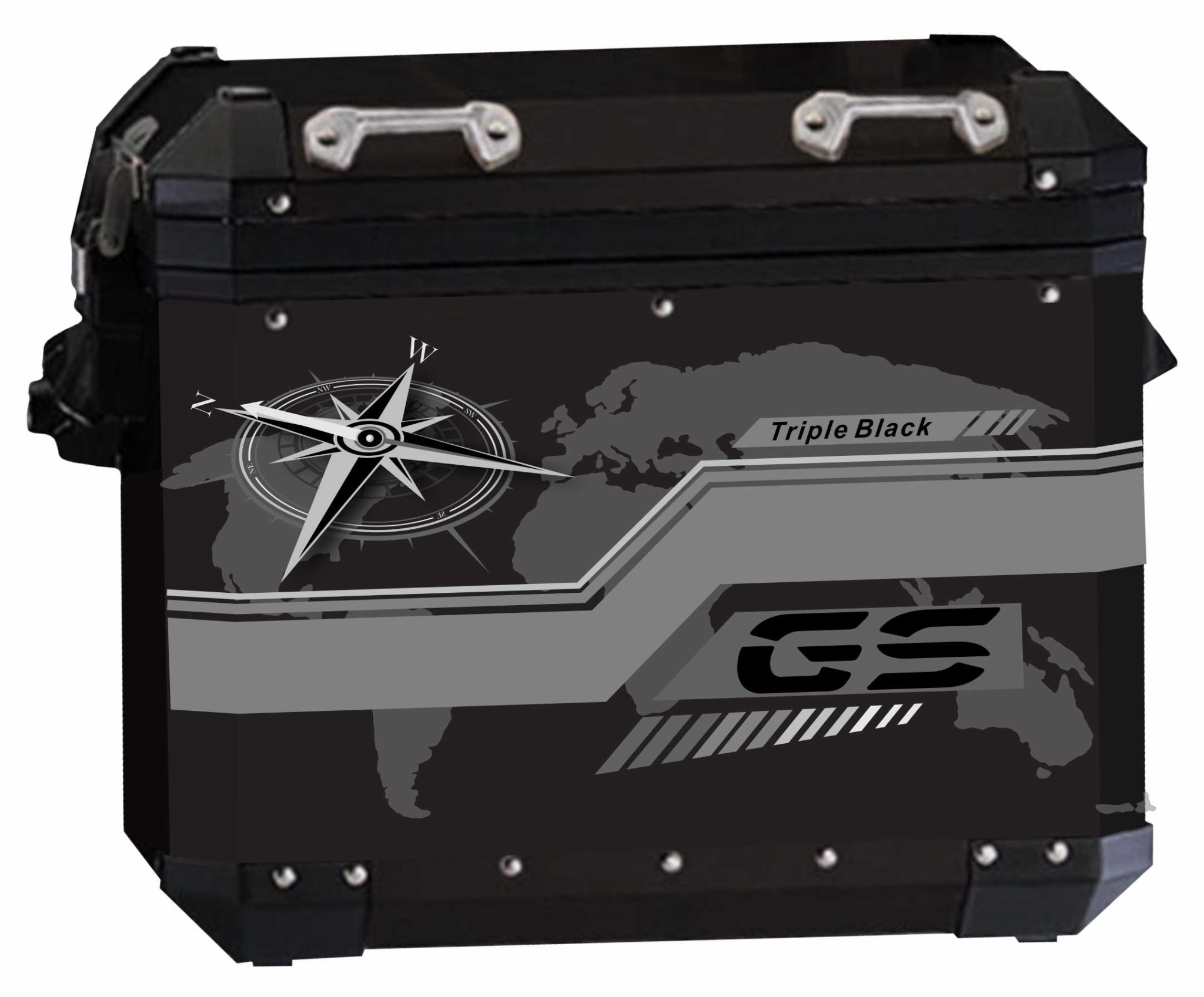 BMW ORIGINAL PANNIER WRAPS - TRIPLE BLACK • Rubbatech